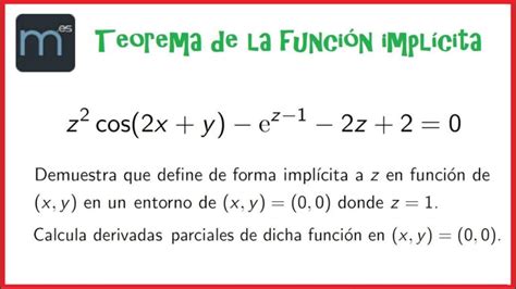 Descubre El Teorema De La Función Implícita Y Desentraña Los Secretos Del Cálculo 2026