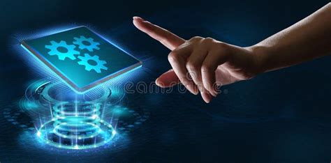 Business Technology Internet And Network Concept Automation Software Technology Process
