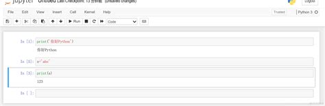 怎么在jupyter Notebook中运行python代码 Jupyter Notebook 怎么运行mob64ca13ffd0f1的技术博客51cto博客