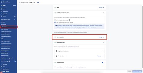 Authentication • Intake Forms • Palantir
