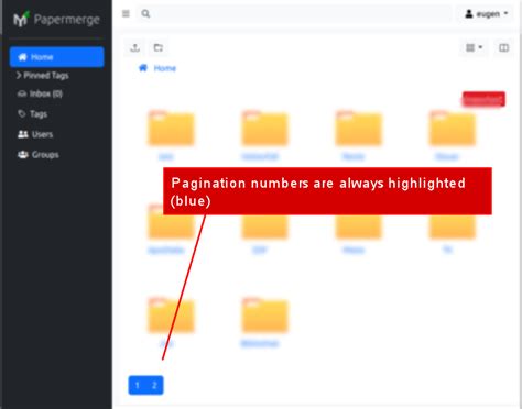 Pagination Ui Always Highlights Both Page 1 And Page 2 · Issue 487 · Ciurpapermerge · Github