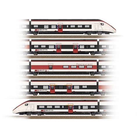 TRIX H0 Elektrolokomotive H0 Hochgeschwindigkeits-Triebzug RABe 501 ...
