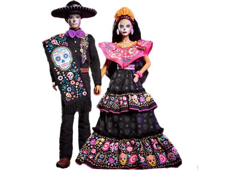Barbie 2021 Dia De Muertos Barbie And Ken Doll Set Fw21 Us