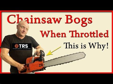 Why does my chainsaw start then die when I give it gas? (by Craig Kirkman) | Chainsaw repair ...