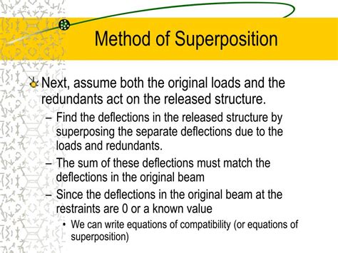 ppt superposition and statically indeterminate beams powerpoint