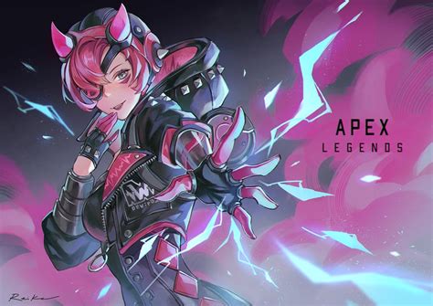 Wattson And Cyber Punked Wattson Apex Legends Drawn By Reika