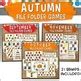Fall File Folder Game Bundle By Exceptional Thinkers TpT
