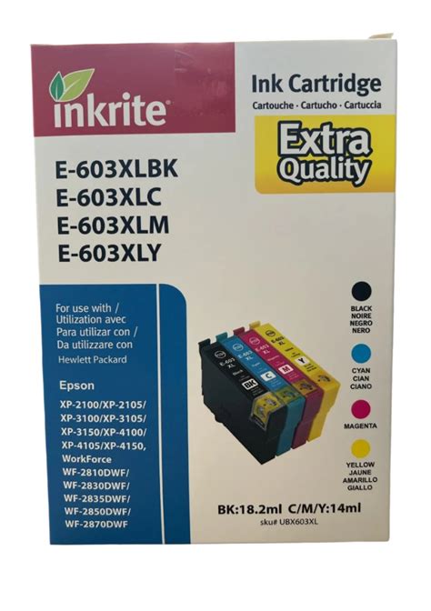 Inkrite Compatible Epson Xp 2105 Ink Cartridge Multipack Printerinkdirect