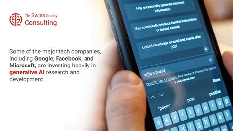 The Future Of Ai Innovation Tech Companies Investment In Generative Ai The Swiss Quality