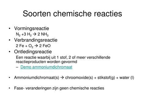 Ppt Chemische Reacties Powerpoint Presentation Free Download Id 6225494