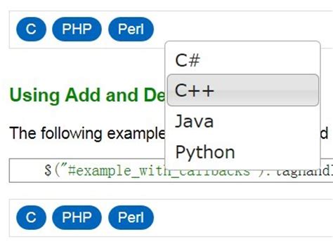 Versatile JQuery Tags Input Plugin Tag Handler Free JQuery Plugins