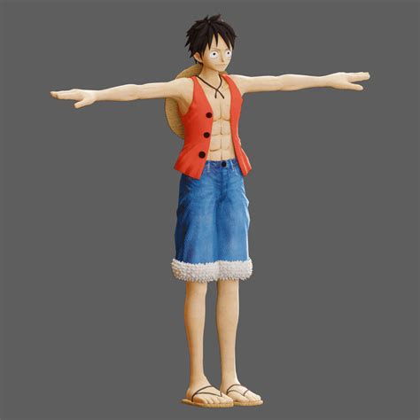 Oppw Luffy Pts By Arcadebunny On Deviantart