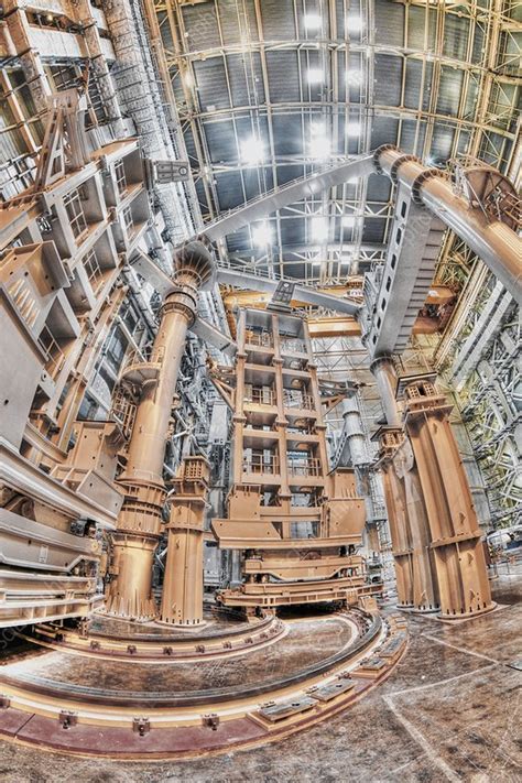 ITER Fusion Research Reactor Construction Stock Image C052 9437 Science Photo Library