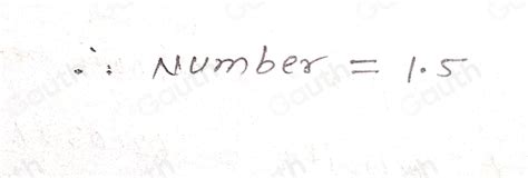 Solved Five Times A Number Subtracted From Twelve Is Triple The Number Find The Number