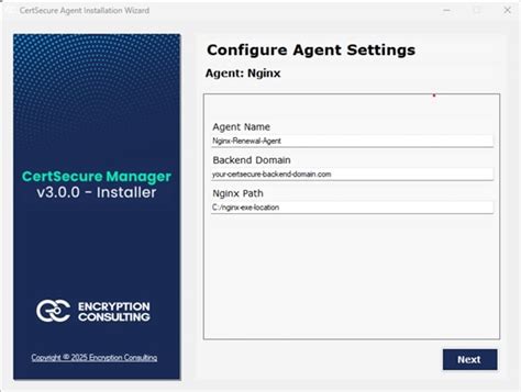 Nginx Renewal Agent Integration Guide Encryption Consulting