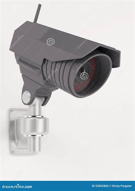 Cctv Security Camera Stock Illustration Illustration Of Safety 53852866
