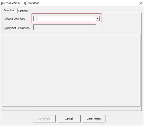 Custom Query Download Form