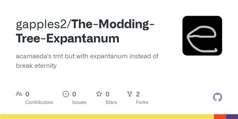 Github Gapples2the Modding Tree Expantanum Acamaedas Tmt But With