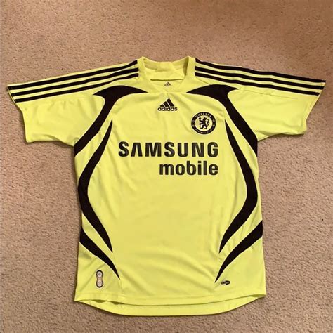 Adidas Shirts And Tops Chelsea Adidas Neon Yellow Kit 2072008 Poshmark