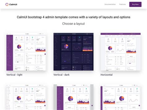Plantilla Web Profesional Calmui Bootstrap Admin Dashboard Template Plantillas Html Gratuitas