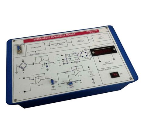 Strain Gauge Transducer Trainer Almicroinstruments