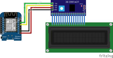 Internet Clock Using 16×2 Lcd And Esp8266 Wifi Module