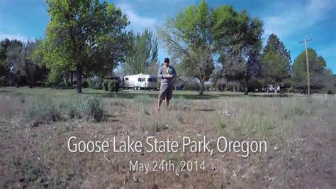 Aerial Video Of Goose Lake State Park Oregon Youtube