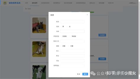 【java毕设项目推荐】基于spring boot vue的宠物领养系统（附源码） 知乎