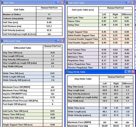 gait analysis system walkway system tekscan