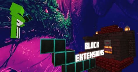 Block Extensions For Minecraft Pocket Edition