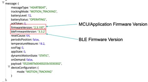 Identifying The Firmware Version Installed On The Tracker ThingPark Location