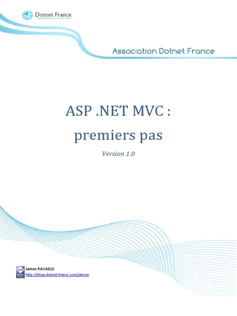 Premiers Pas Avec Asp Net Mvc Pdf