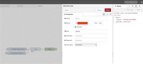 Empty Payload With CloudKey Gen V Issue Isaksson Node Red Contrib Unifi GitHub