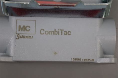 STÄUBLI CombiTac 13600/00935464 Pneumatischer Anschluss 0-1110123-2 ...