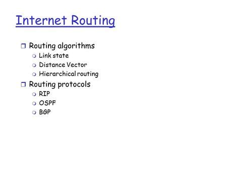 Network Control Jennifer Rexford Ppt Download