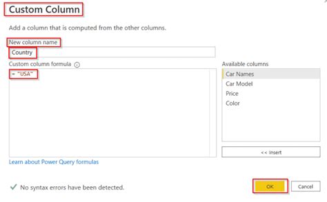 How To Add Column With A Fixed Value In Power BI SharePoint Microsoft Power Platform