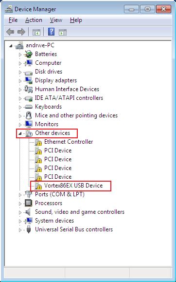 installing the 86duino under windows 7 86duino