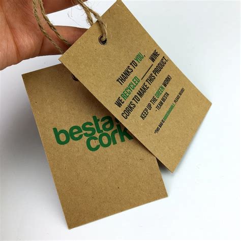 500 Perforated Tags Customized With Your Logo Or Design Hang Etsy