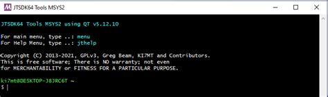 5 Msys2 Setup Jtsdk64 Tools User Guide