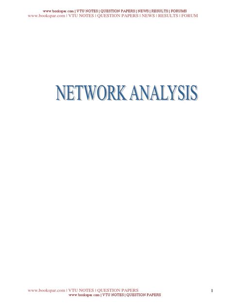 Network Analysis Notes Compiled Pdf Passivity Engineering Electrical Impedance