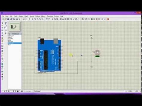Arduino Servo Motor Simulation Using Proteus YouTube Arduino