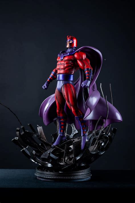 Magneto Jim Lee 1 4 Scale Custom Statue Ready To Ship Unboxing Bros