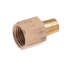 Sonsbeek Brass Adaptor 38inch Female 14inch Male 2pk Bl72fm0604b