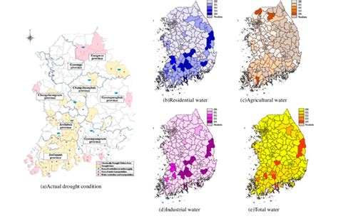 Drought Assessment During Drought Period In South Korea 31 October 2008 Download Scientific
