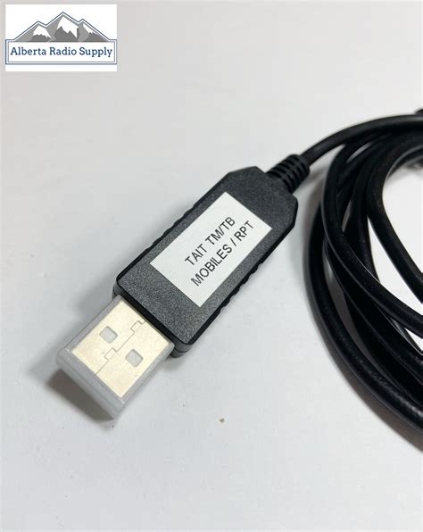 Usb Programming Cable For Tait Tm8000 Tm9000 Mobiles Tb7100 Repeater