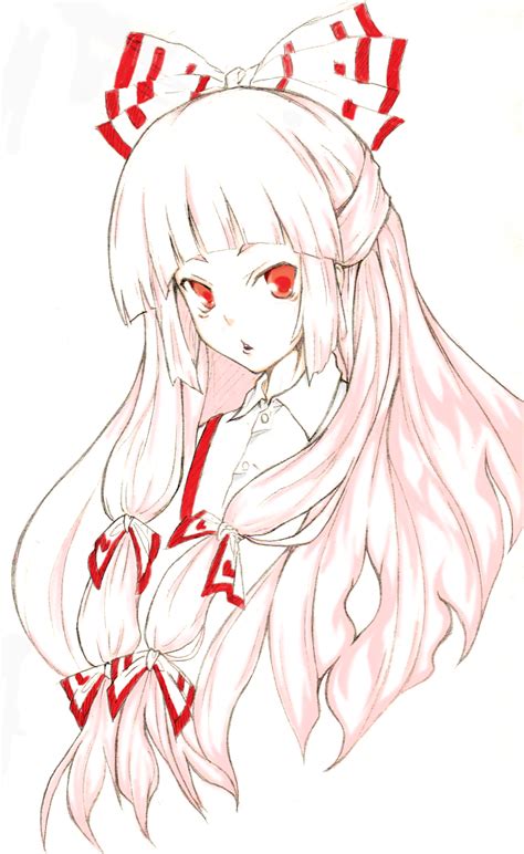 Fujiwara No Mokou Touhou Drawn By Suzushoku Hiro Danbooru