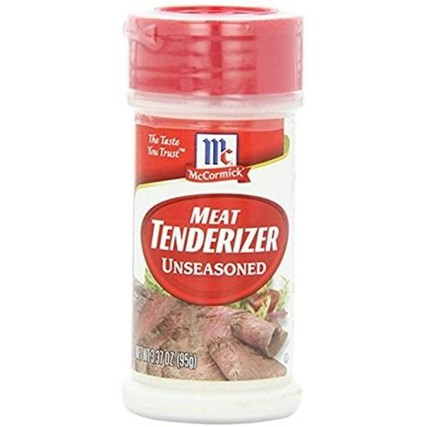 Mccormick Kosher Meat Tenderizer Salt Infused Unseasoned 337 Oz