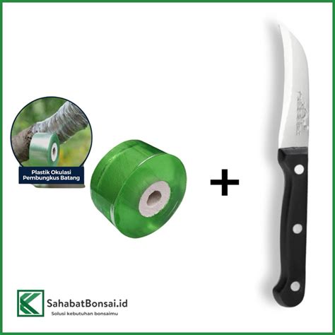 Jual Paket Plastik Okulasi And Pisau Okulasi Tanaman Cangkok Shopee Indonesia