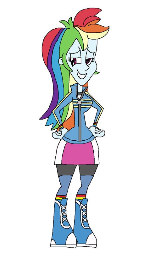 Rainbow Dashs Winter Outfit By Hunterxcolleen On Deviantart