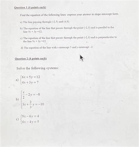 Solved Qentien Sale Pointer Given −x−2y8 Find Eadi Of The
